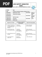 Cleaning Water Tank Risk Analysis | PDF | Personal Protective Equipment ...