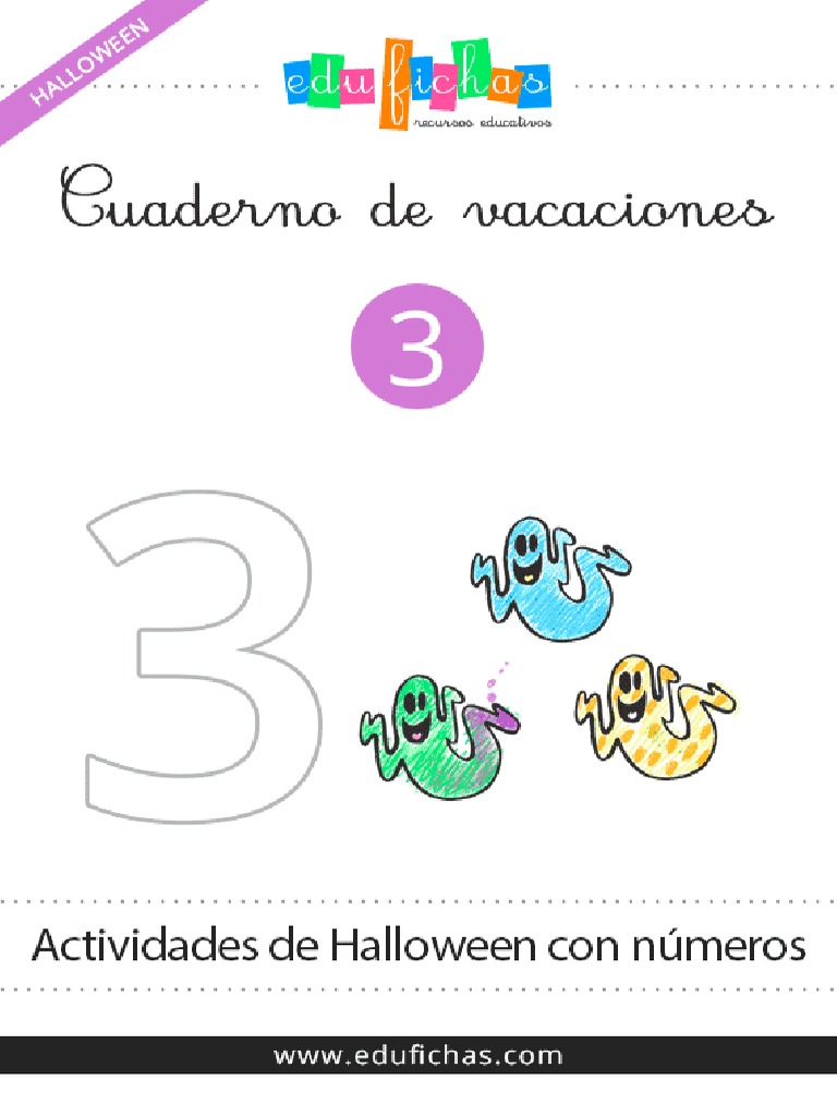 Cuadernillo Numeros Halloween | PDF