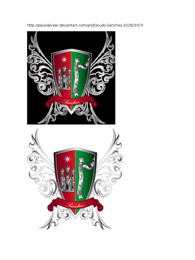 Escudo del apellido Sánchez y su significado | PDF | Arte occidental ...