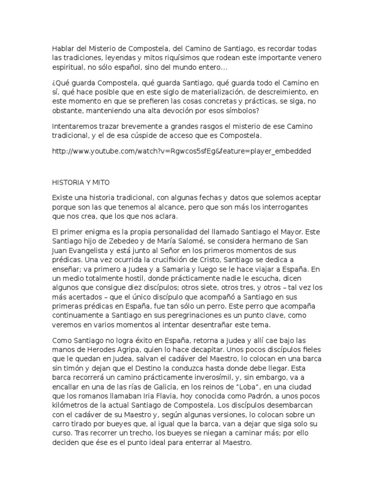 Camino Iniciatico A Santiago | PDF | Santiago de compostela | Laberinto