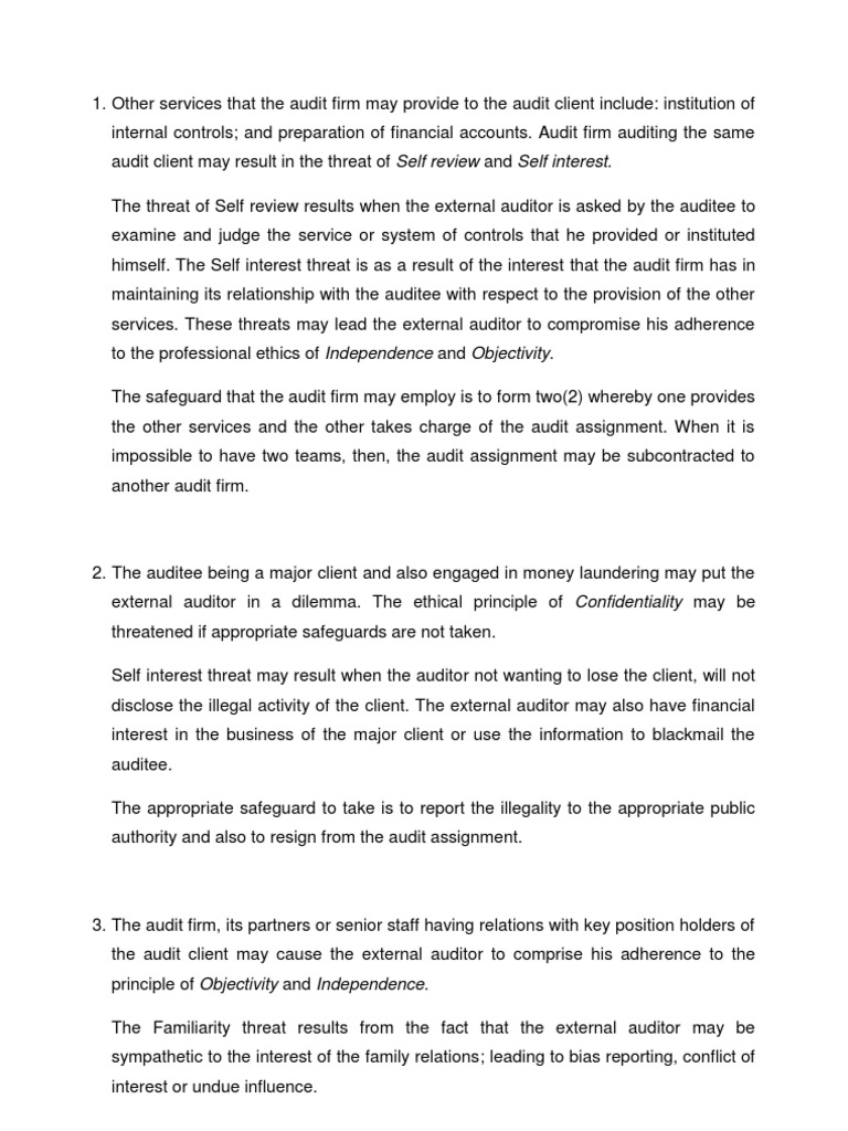 Audit Assignment 1 | PDF | Financial Audit | Business