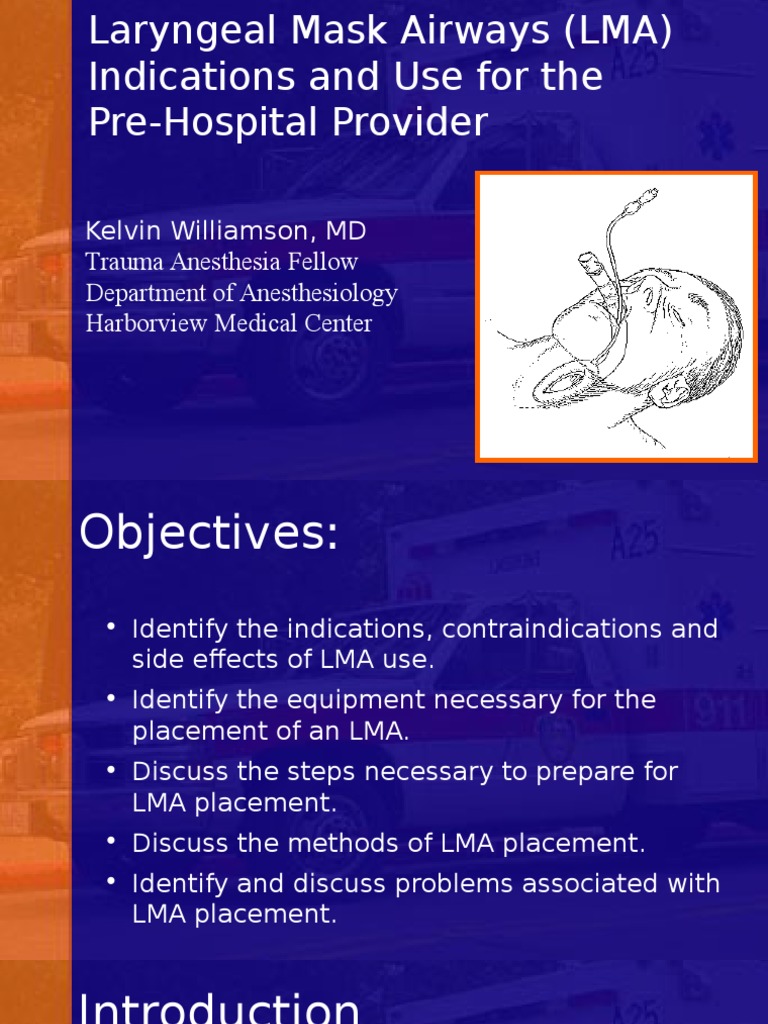 LMA Talk Kelvin 2010 AG | PDF | Medical Specialties | Respiratory System
