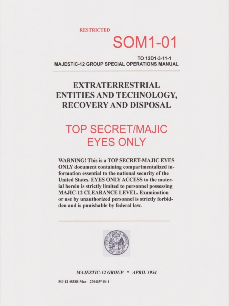 SOM1-01 Special Operations Manual | PDF
