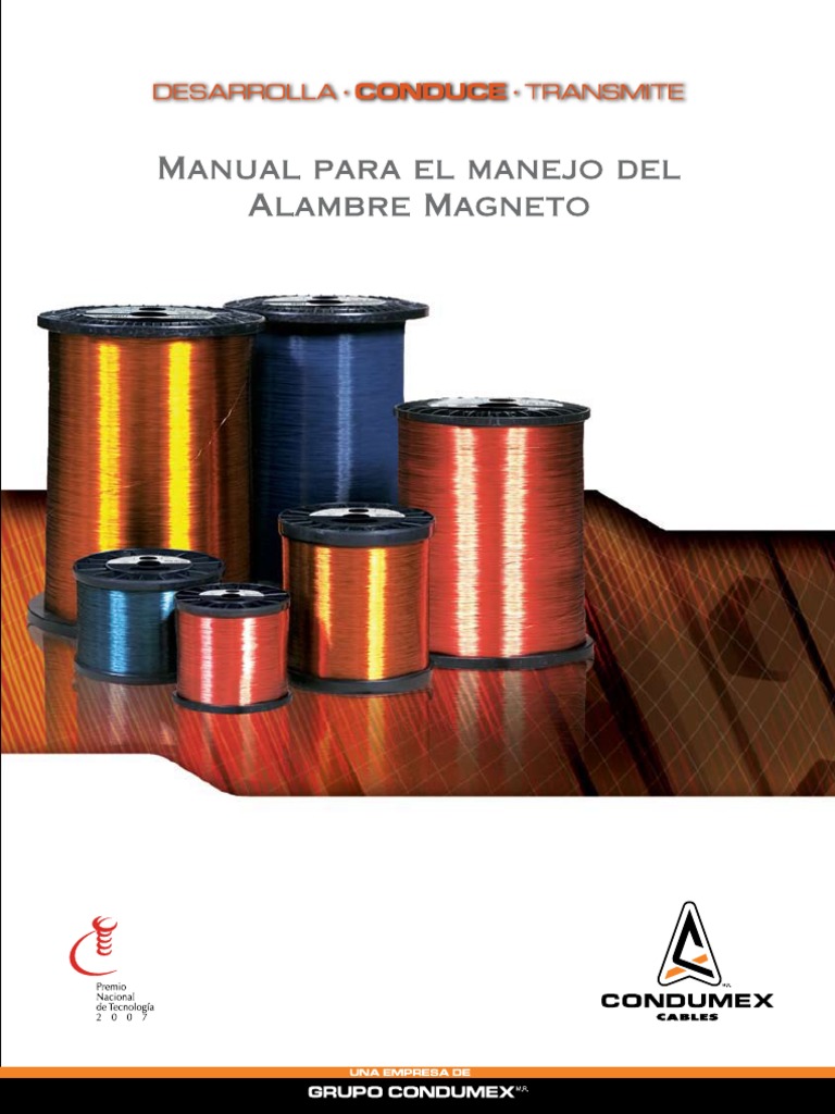 Manual Manejo Alambre Magneto CONDUMEX | PDF