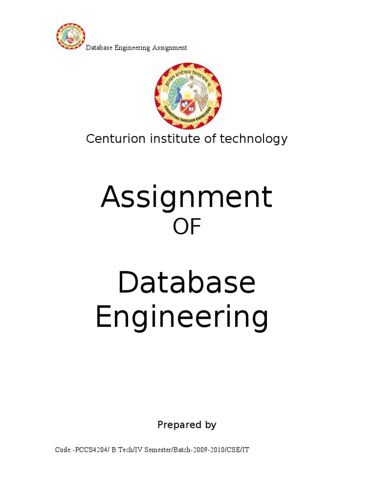 Assignment Of Dbms Pdf Relational Database Relational Model 0075