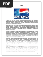 Muestra de Brief Creativo - Pepsi Co | PDF | Pepsi | Coca Cola