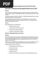 Lab 1 - Installing Windows Server 2019 | PDF | I Pv6 | Ip Address