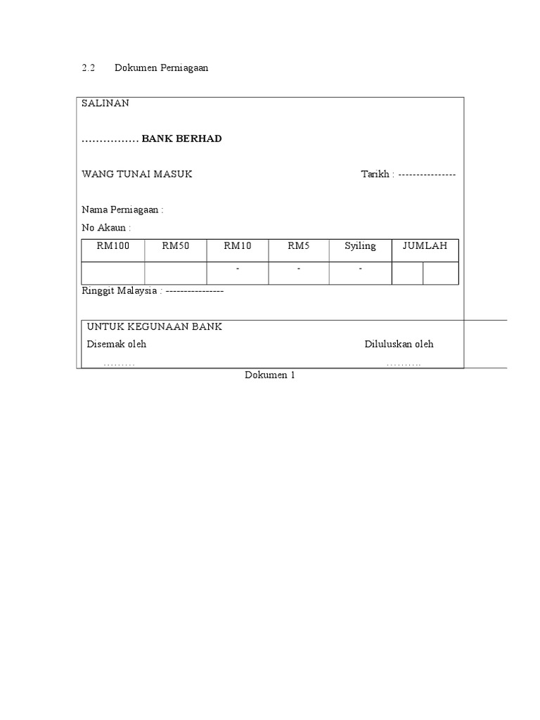 Contoh Dokumen | PDF