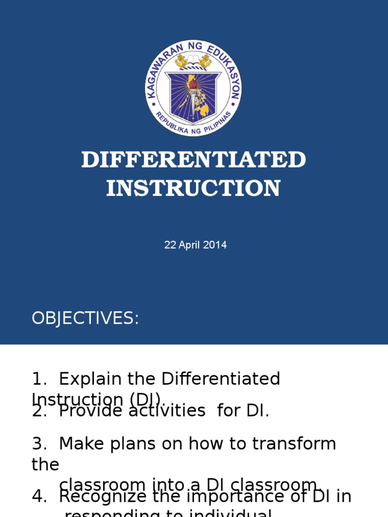 Differentiated Instruction | PDF | Differentiated Instruction ...