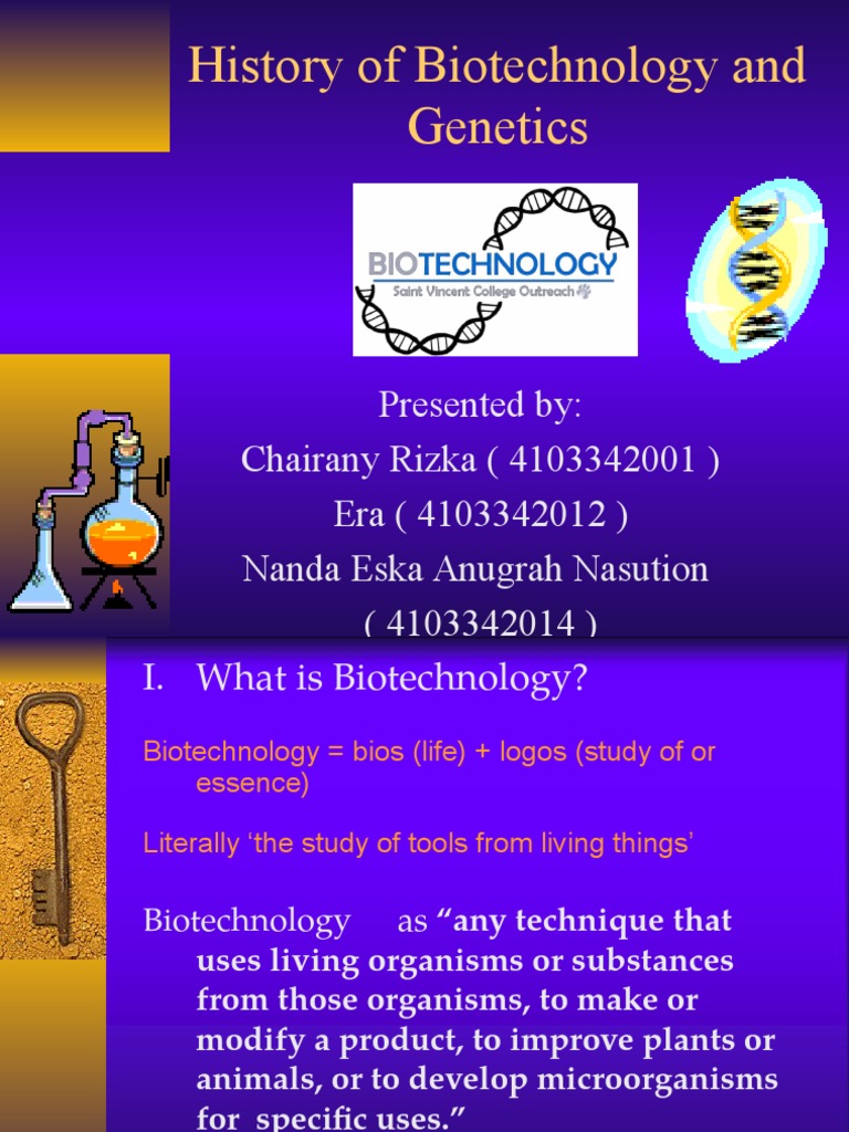 History of Biotechnology | PDF | Biotechnology | Genetics