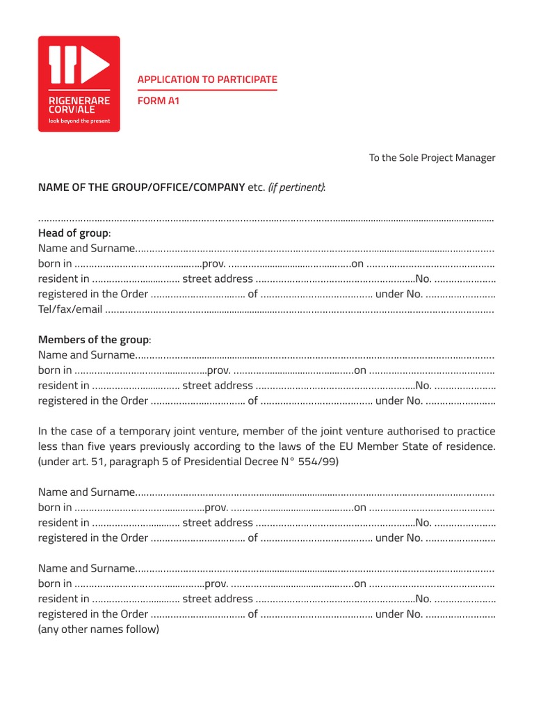 S1 Administrative Forms Fac Simile | Identity Document | Virtue