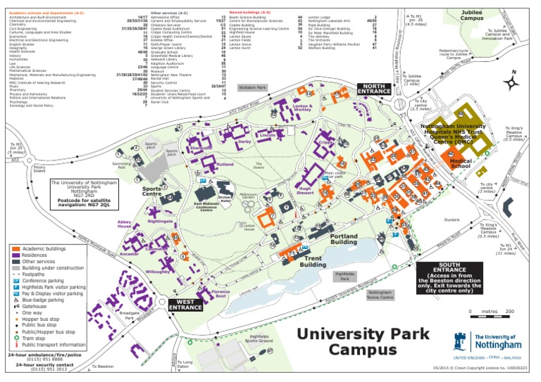 Map University Park | PDF | Engineering | Science And Technology
