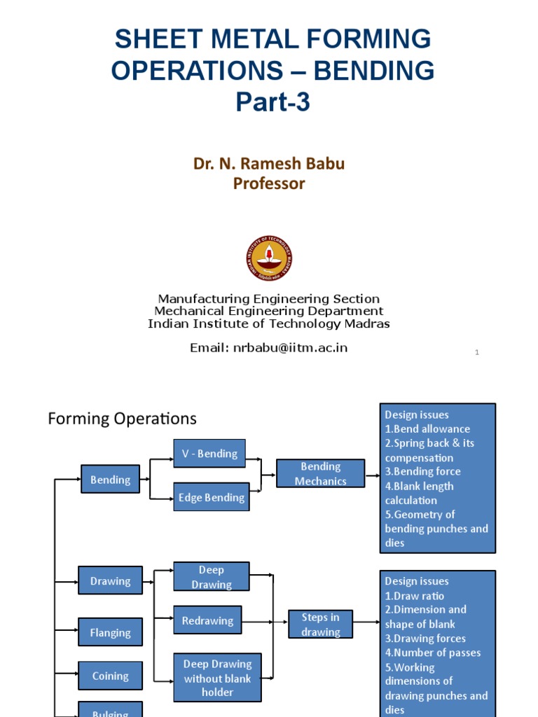 Sheet Metal Bending-3 | PDF | Sheet Metal | Metalworking