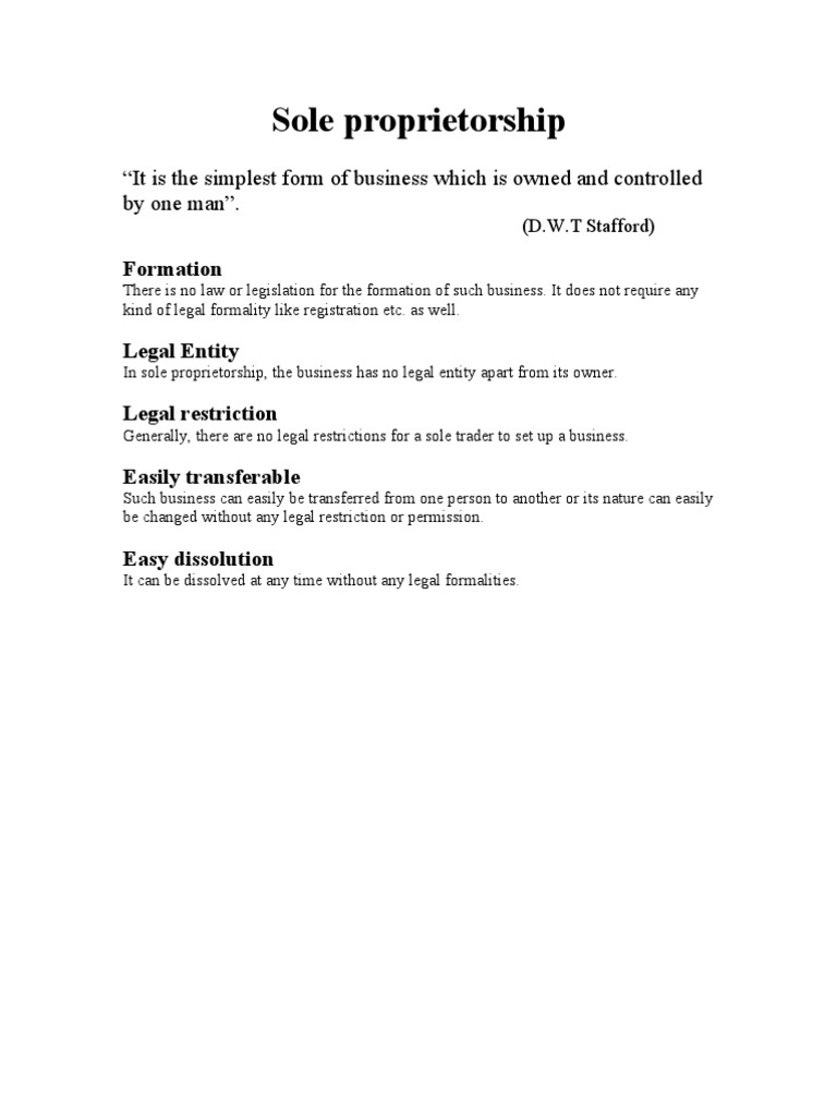 Legal Forms of Business | PDF | Partnership | Sole Proprietorship