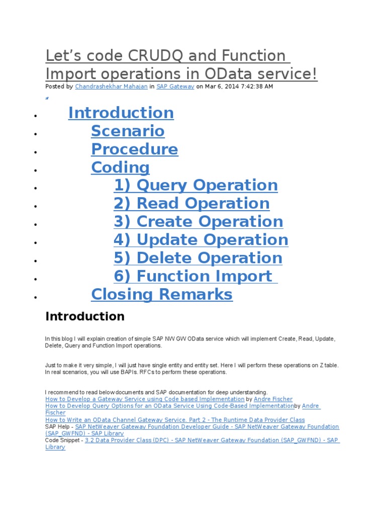 CRUD Operations | Download Free PDF | Hypertext Transfer Protocol | Parameter (Computer Programming)
