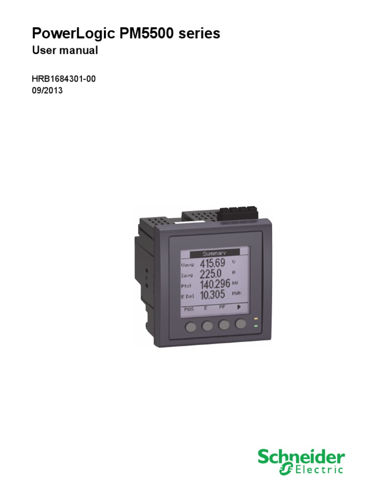 PM5500 User Manual PDF | PDF | Electromagnetic Interference | Web Page