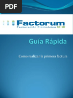 Guía para usar www.facte.mx en facturación | PDF | Factura | Informática
