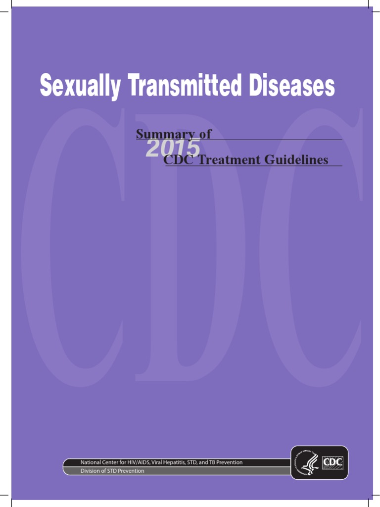 Sexually Transmitted Diseases: Summary of CDC Treatment Guidelines ...