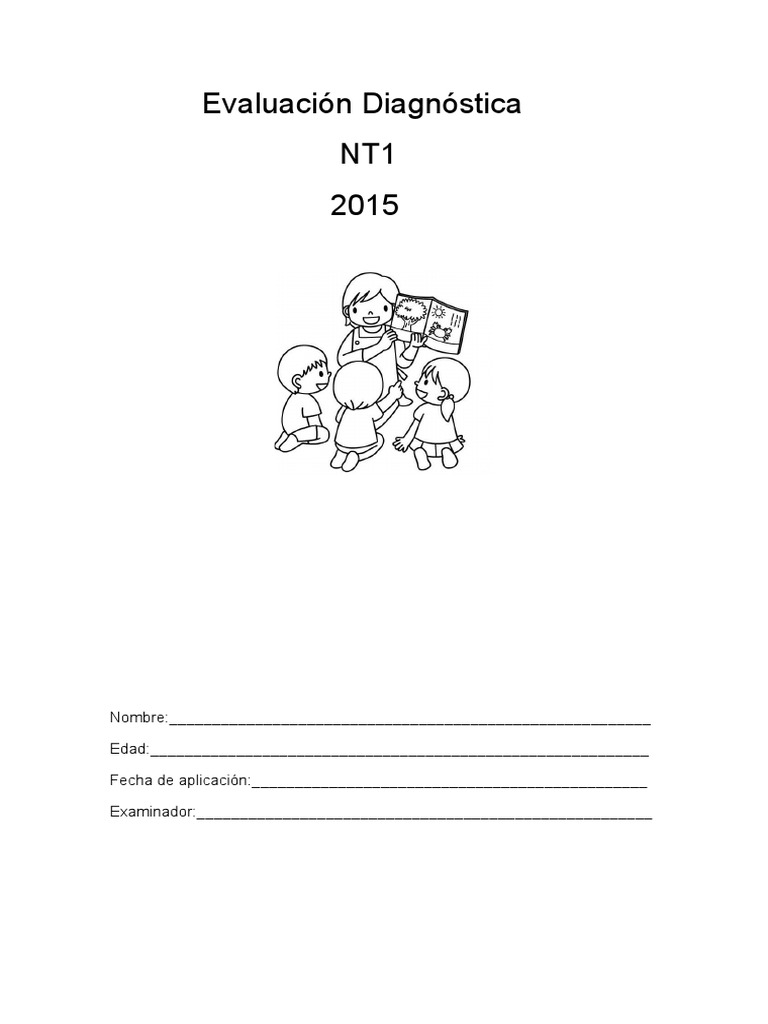Evaluación Diagnóstica Pre Kinder | PDF | Arte