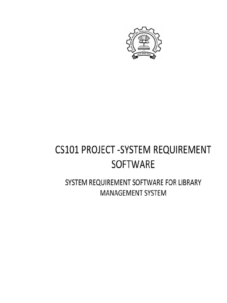 SYSTEMREQUIREMENTSOFTWARE | PDF | Graphical User Interfaces | User ...