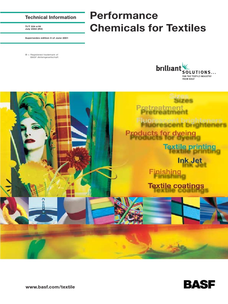 Basf Chemicalssss | PDF | Dye | Dyeing