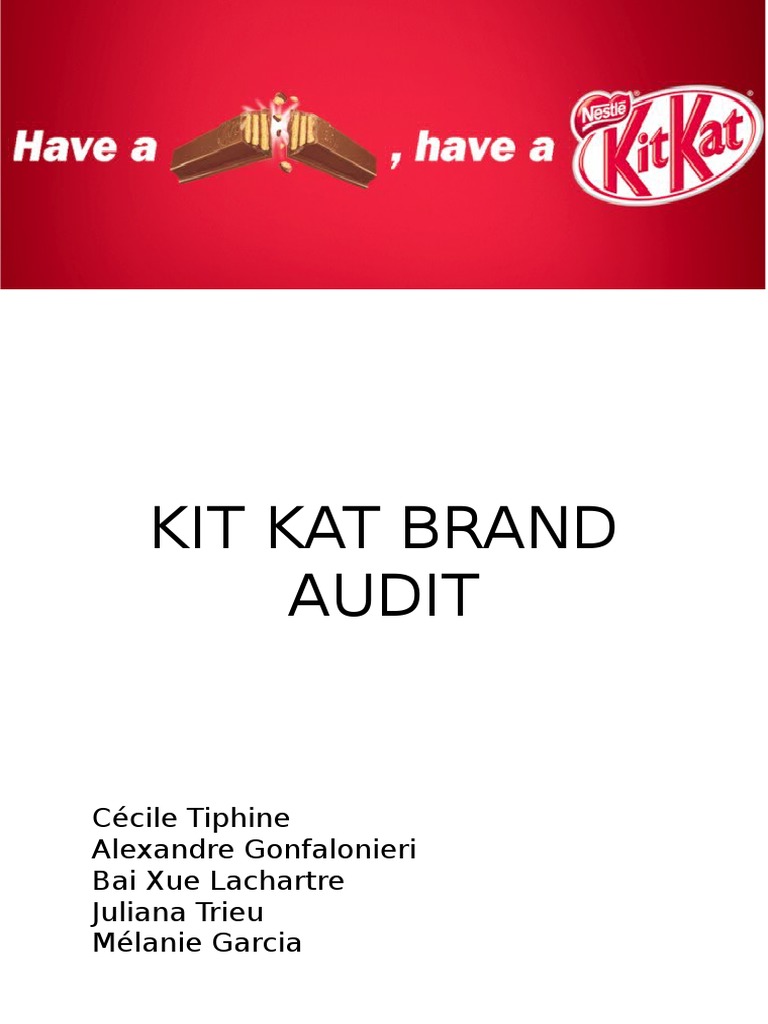 Kit Kat Brand Analysis | PDF | Retail | Brand
