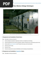 Switchgear Testing & Commissioning Guide | PDF | Insulator (Electricity ...