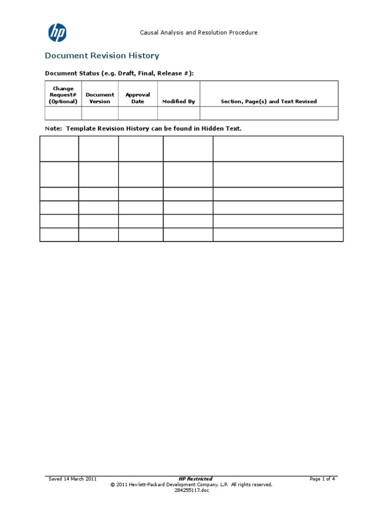 Causal Analysis and Resolution Procedure | PDF | Causality | Business