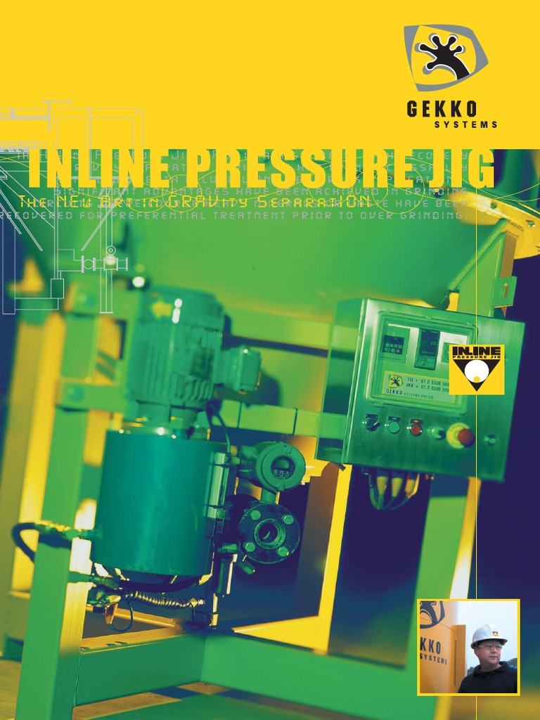 InLine Pressure Jig Overview | PDF | Mill (Grinding) | Industries
