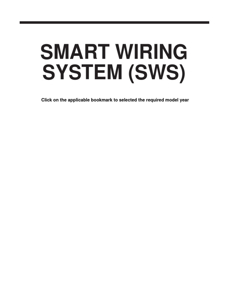 Smart Wiring System (SWS) | PDF