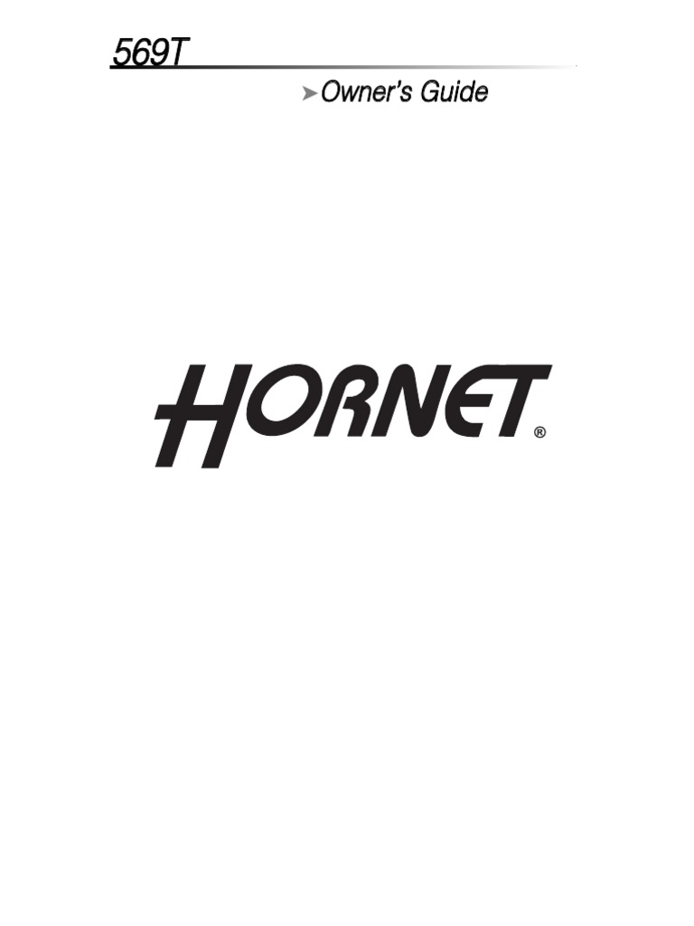 Hornet Remote Starter Manual | PDF | Manufactured Goods
