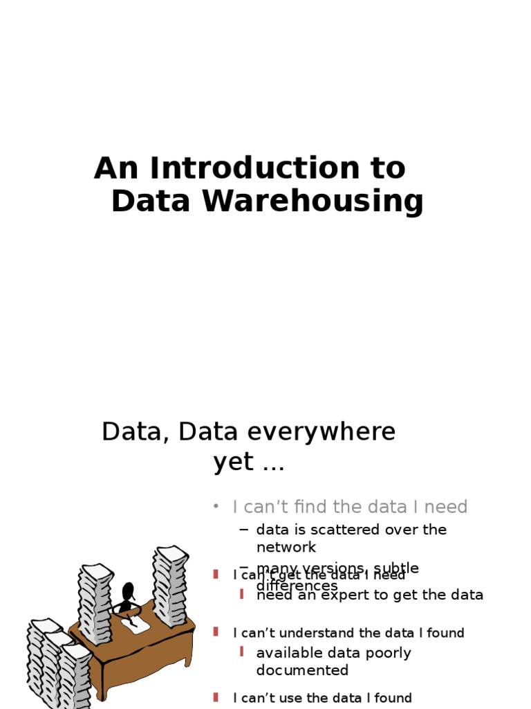Understanding Data Warehousing Basics | PDF | Data Warehouse ...