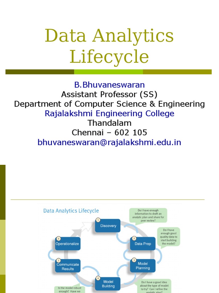 M 2 Data Analytics Lifecycle | PDF | Data Analysis | Analytics