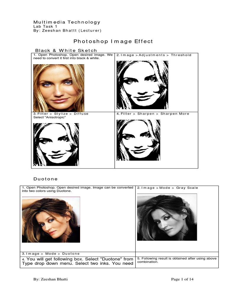 Photoshop Lab Task 5 + 6 +7.pdf | Adobe Photoshop | Graphic Design