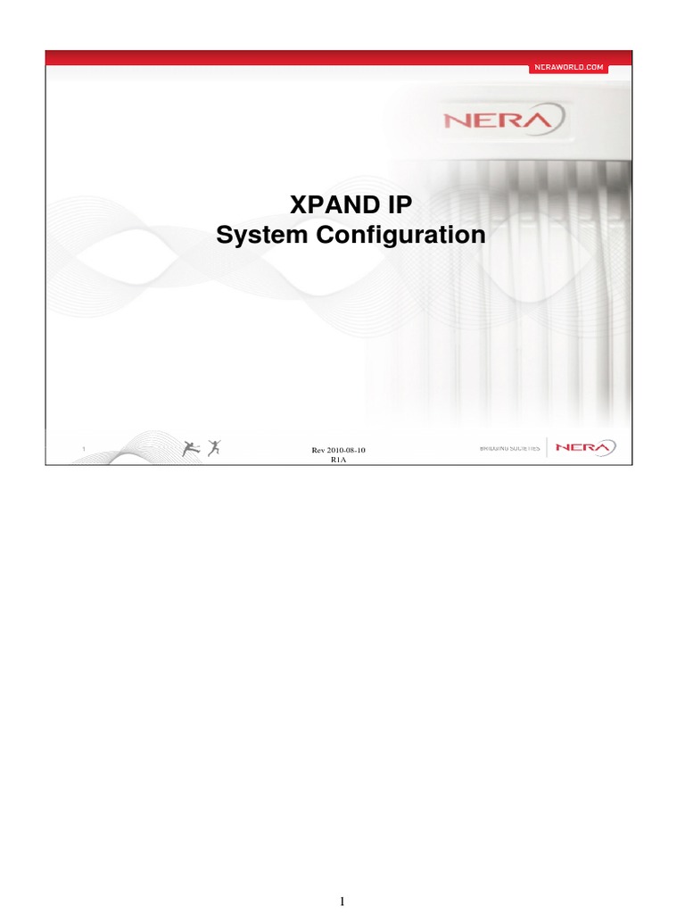 XPAND IP System Configuration Guide | PDF | Antenna (Radio ...