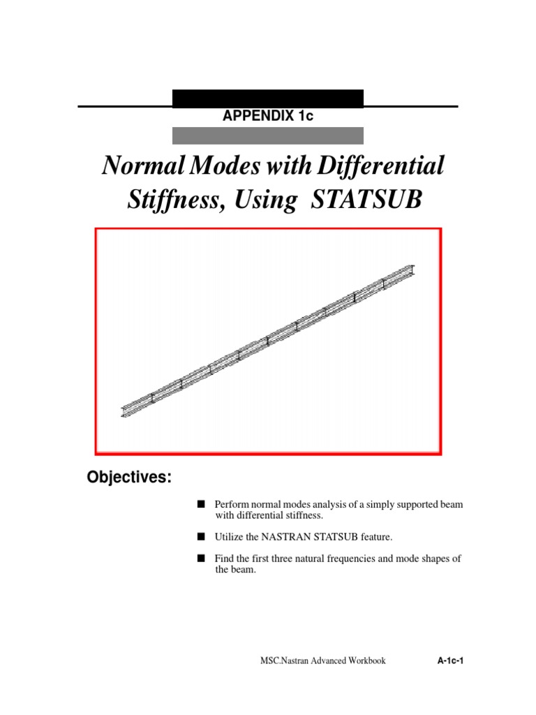 Nastran Sol103 Method | PDF | Technology & Engineering