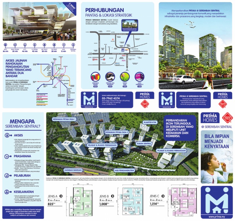 Pr1ma Seremban Sentral Brochure-01 | PDF