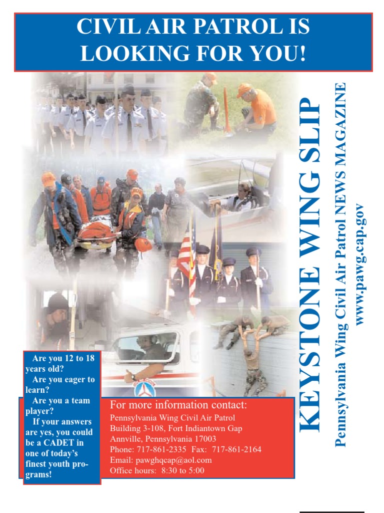 Pennsylvania Wing Cadet Program Insights | PDF | Civil Air Patrol