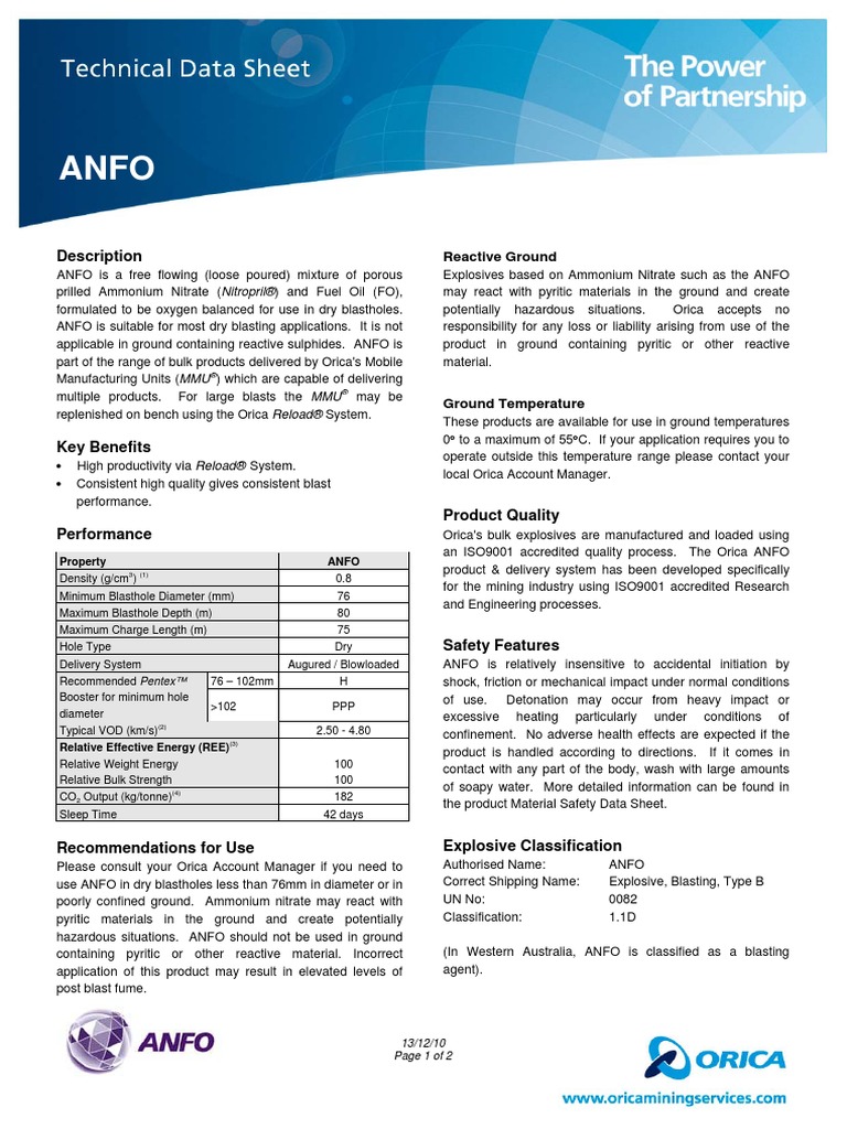 Anfo 091210 1 | PDF