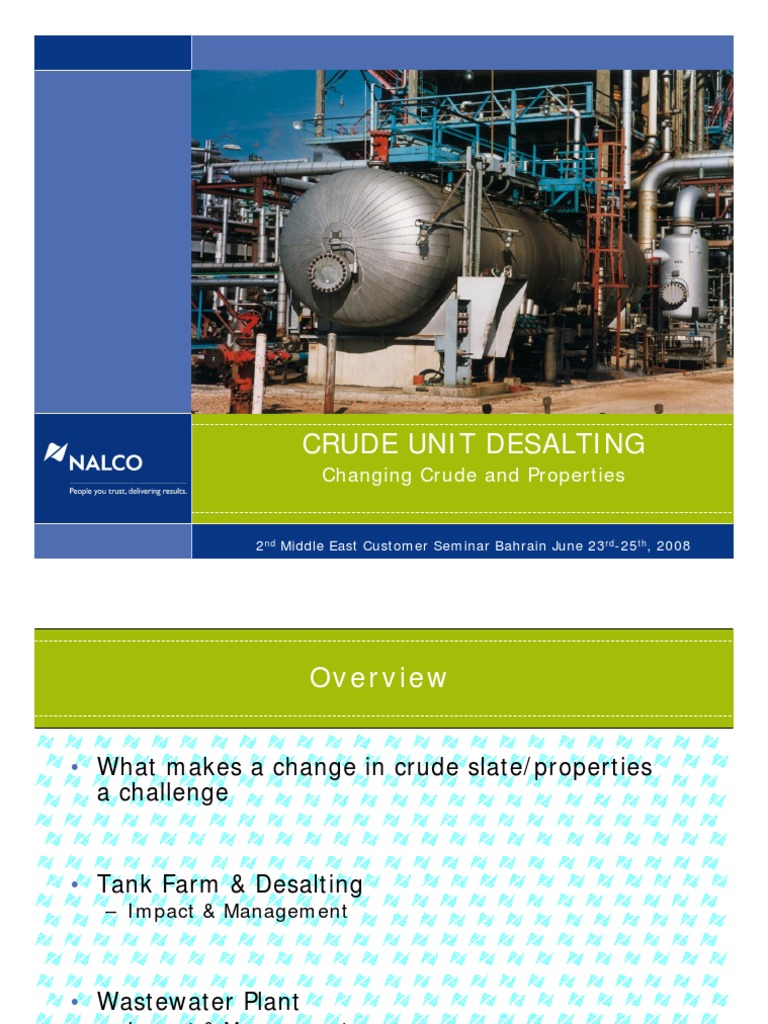 Desalter | Sewage Treatment | Petroleum