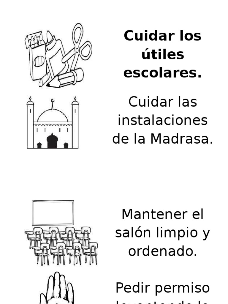 Normas Del Salon para Imprimir | PDF | Artes del Lenguaje y ...