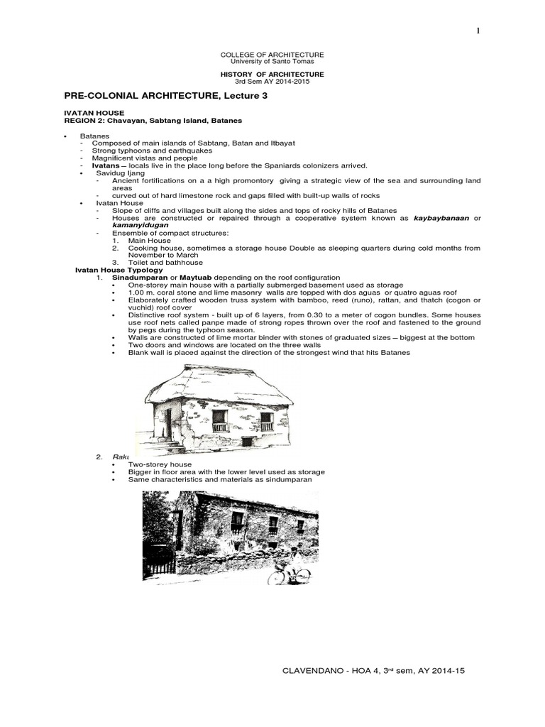 Ivatan House PCA 4, 2015 | PDF | Philippines | Structural Engineering
