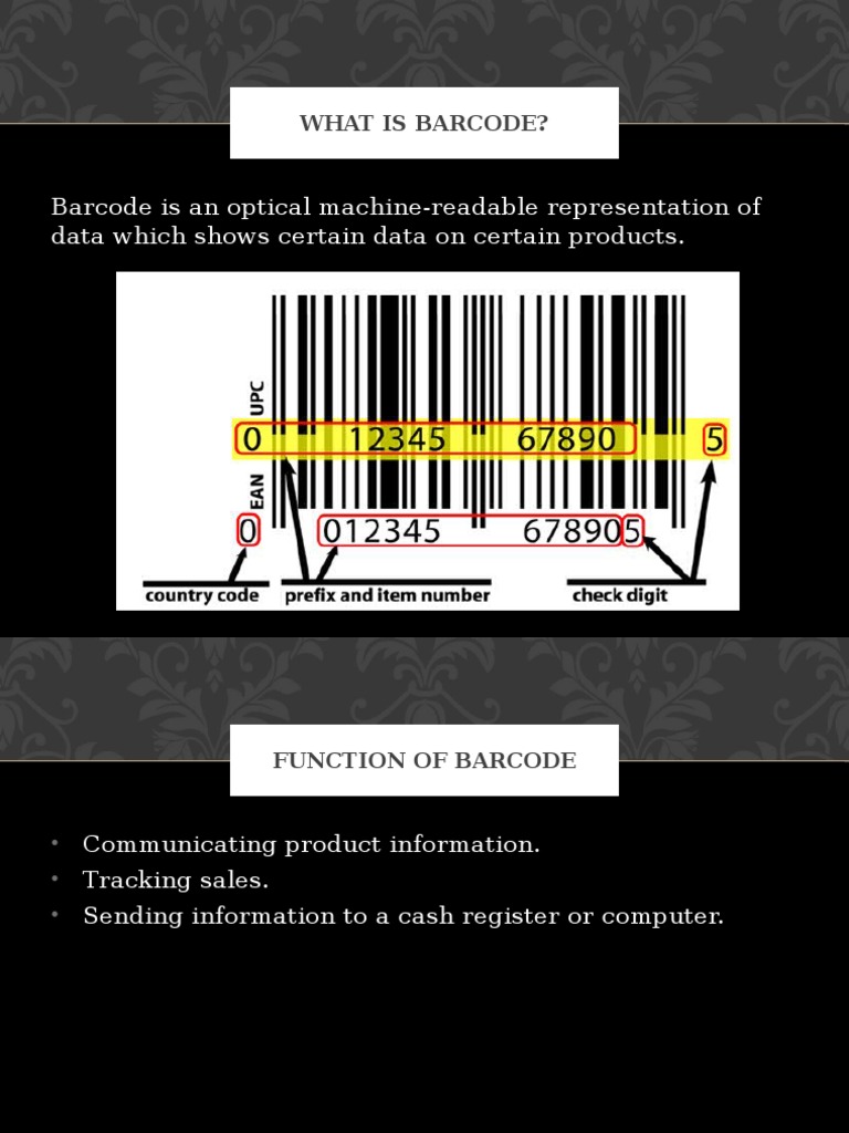 Understanding Optical Barcodes and Their Functions | PDF