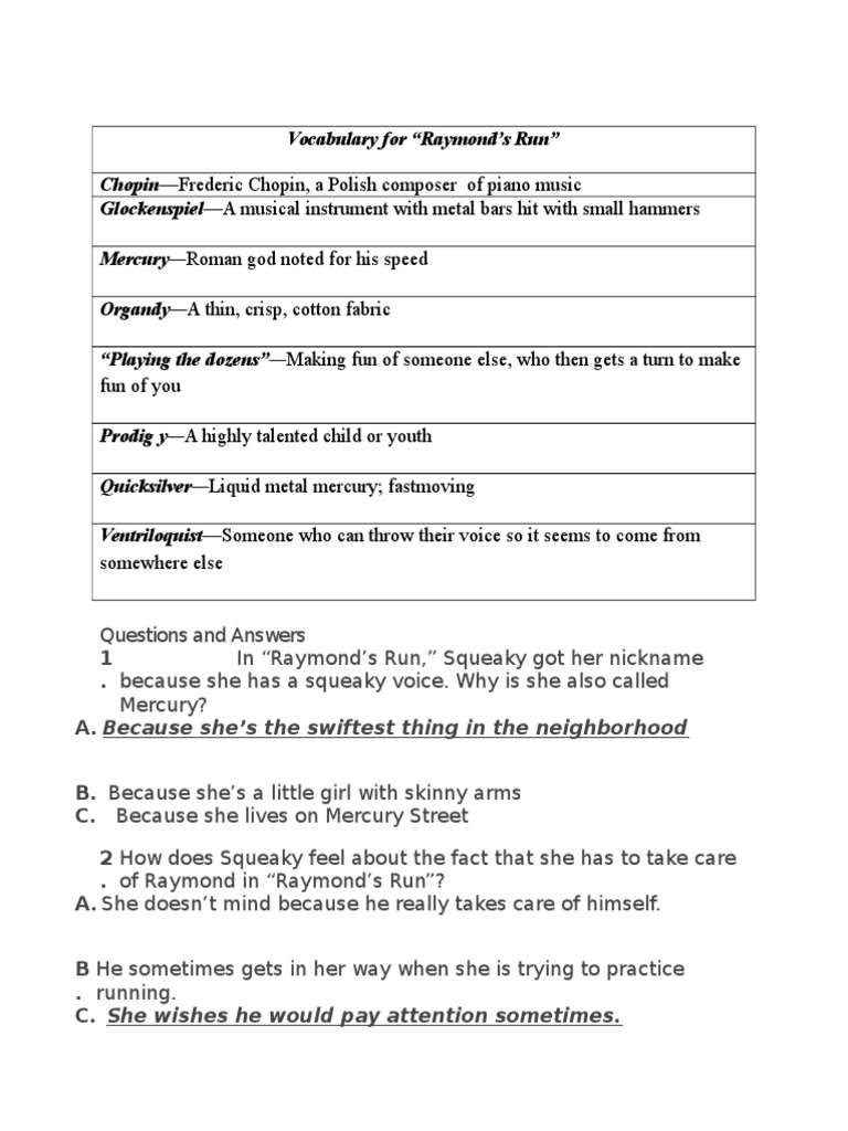 Raymond’s Run.docx