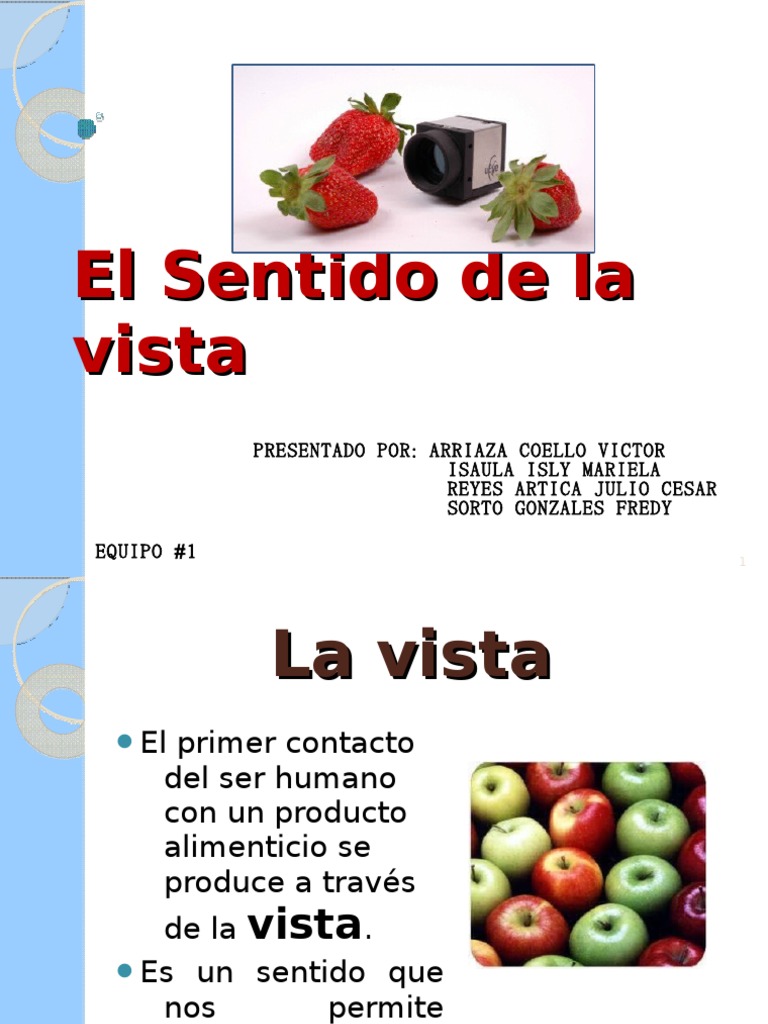 El Sentido de La Vista | Descargar gratis PDF | Ojo humano | Color