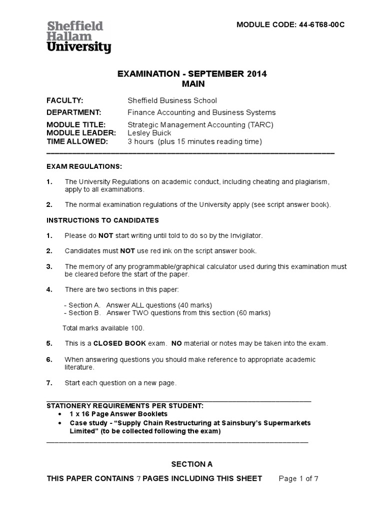 2014 Sma | PDF | Profit (Accounting) | Retail