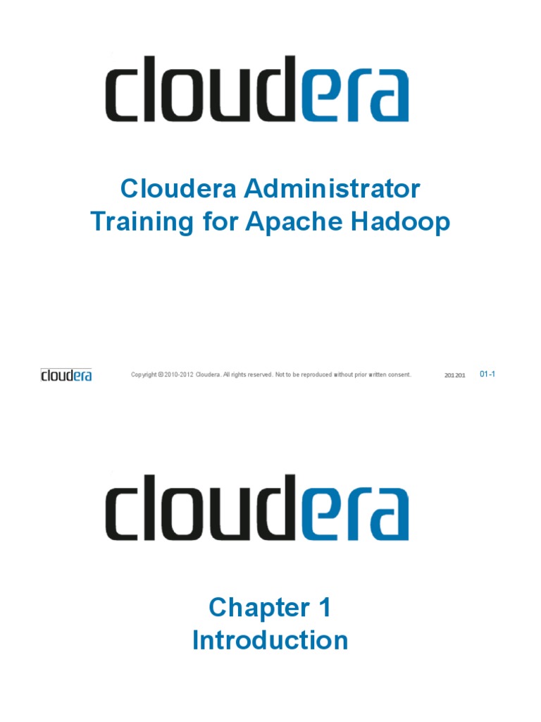 Cloudera Administrator Training | PDF | Apache Hadoop | Map Reduce