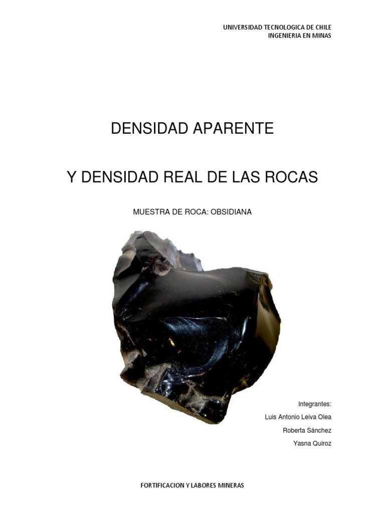 Densidad Aparente | PDF | Materiales | Science