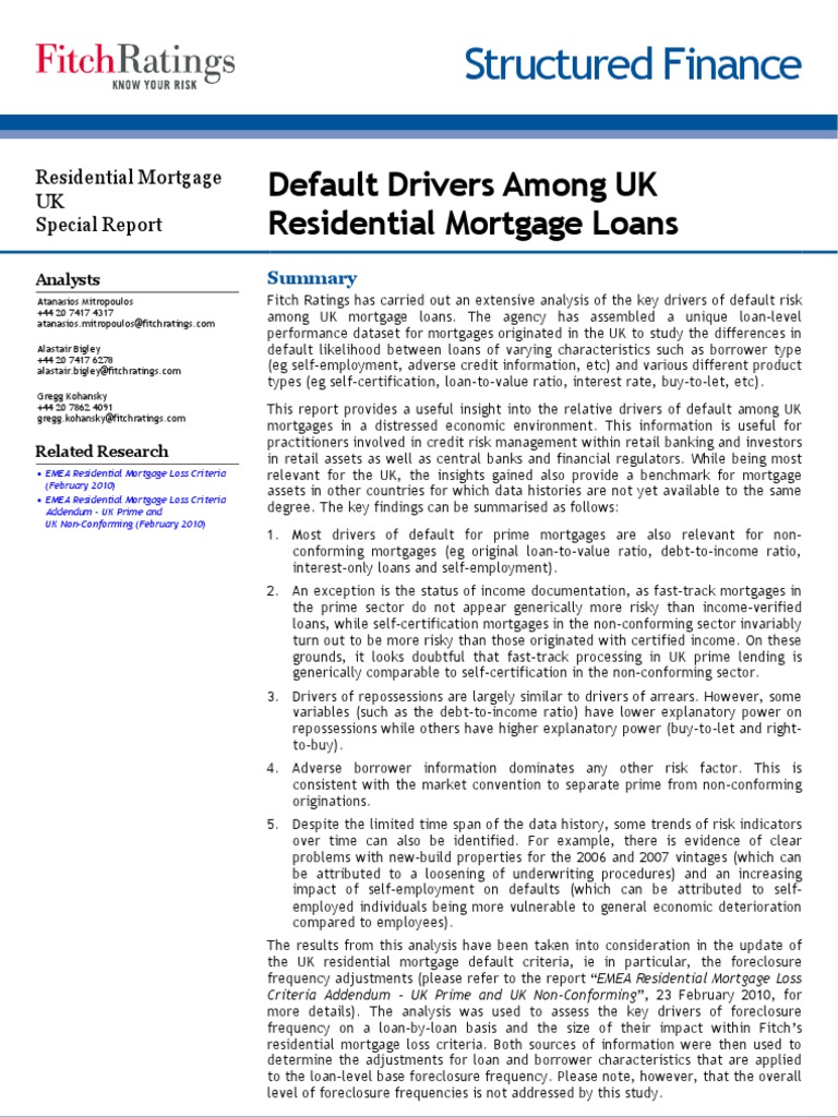 Structured Finance | Download Free PDF | Mortgage Loan | Loans