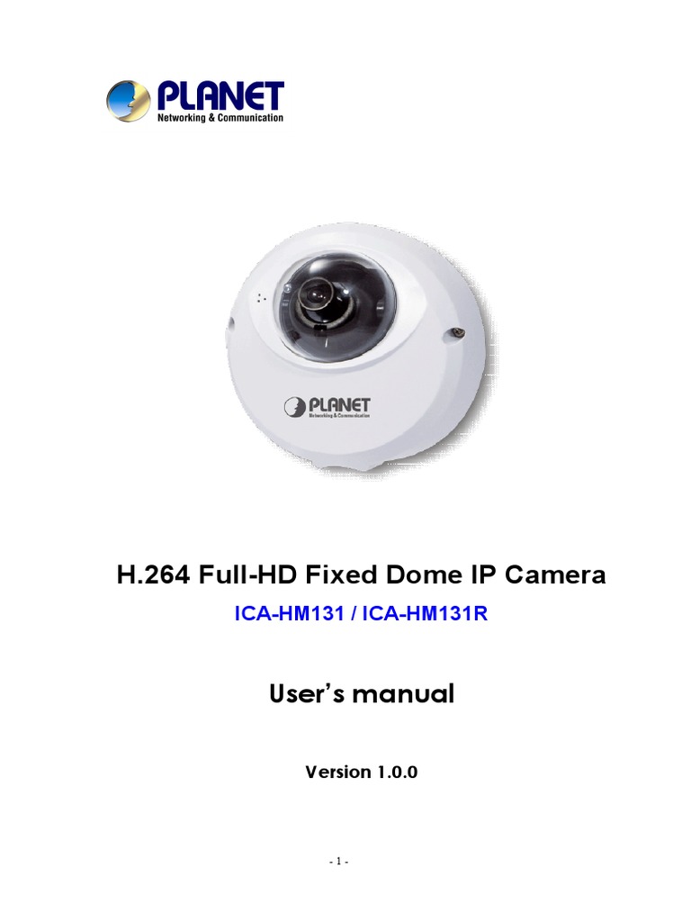 How To Setup Ip Camera - Planet | PDF | File Transfer Protocol | Email